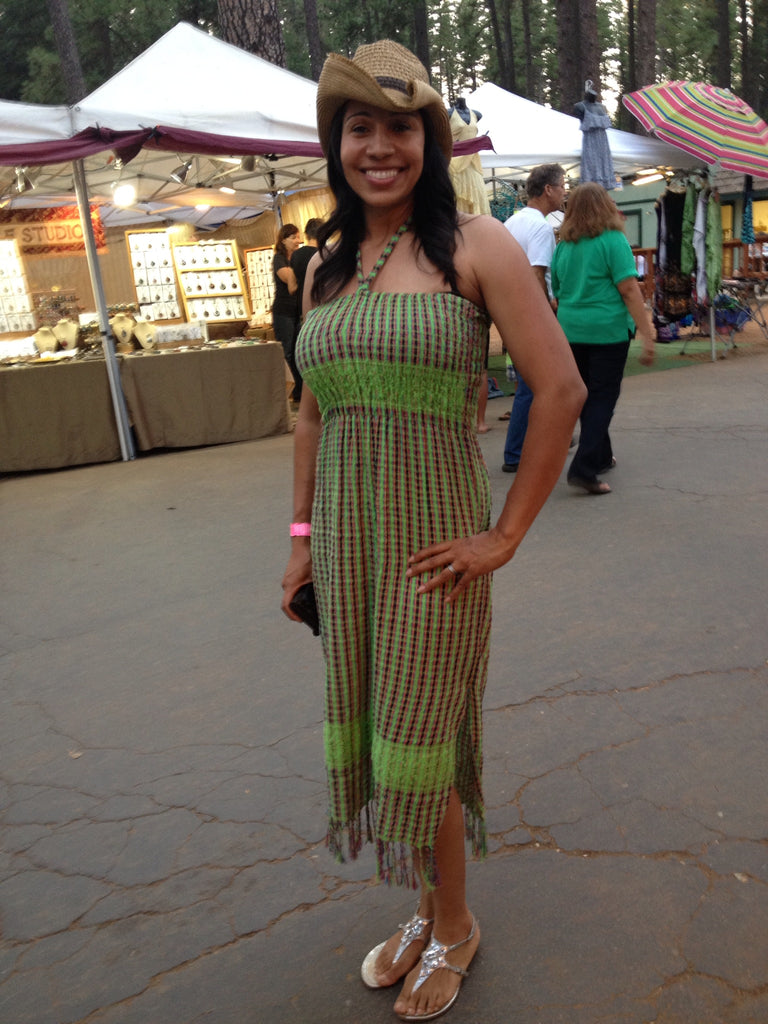 Guava Handwoven Colorful Dress – Lobos Del Mar Clothing